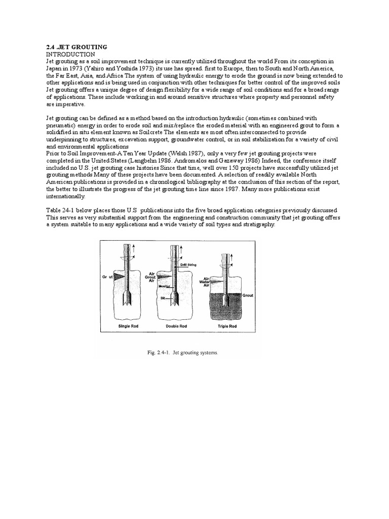An In-Depth Look at Jet Grouting Techniques for Soil Improvement and ...