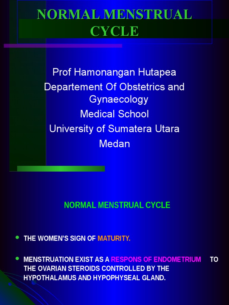 Understanding Normal Menstrual Cycles | PDF | Self-Improvement | Wellness