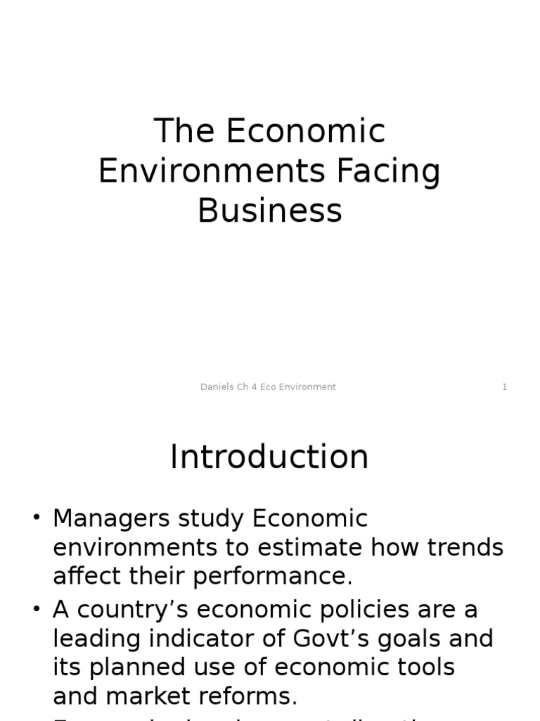 Understanding the Economic Landscape: An Analysis of Macroeconomic ...