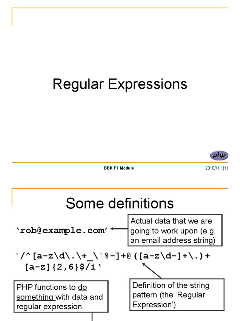 11 Regular Expressions | PDF | Regular Expression | Areas Of Computer Science