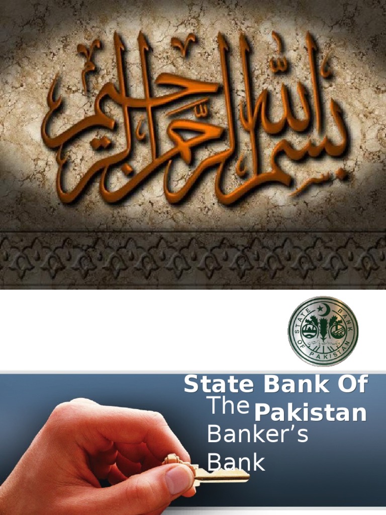 State Bank of Pakistan Overview | PDF | Banknote | Bank Vault