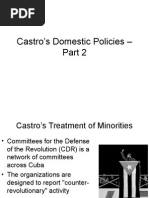 Cuba's Path to Authoritarianism Under Castro | PDF | Cuba | Fidel Castro