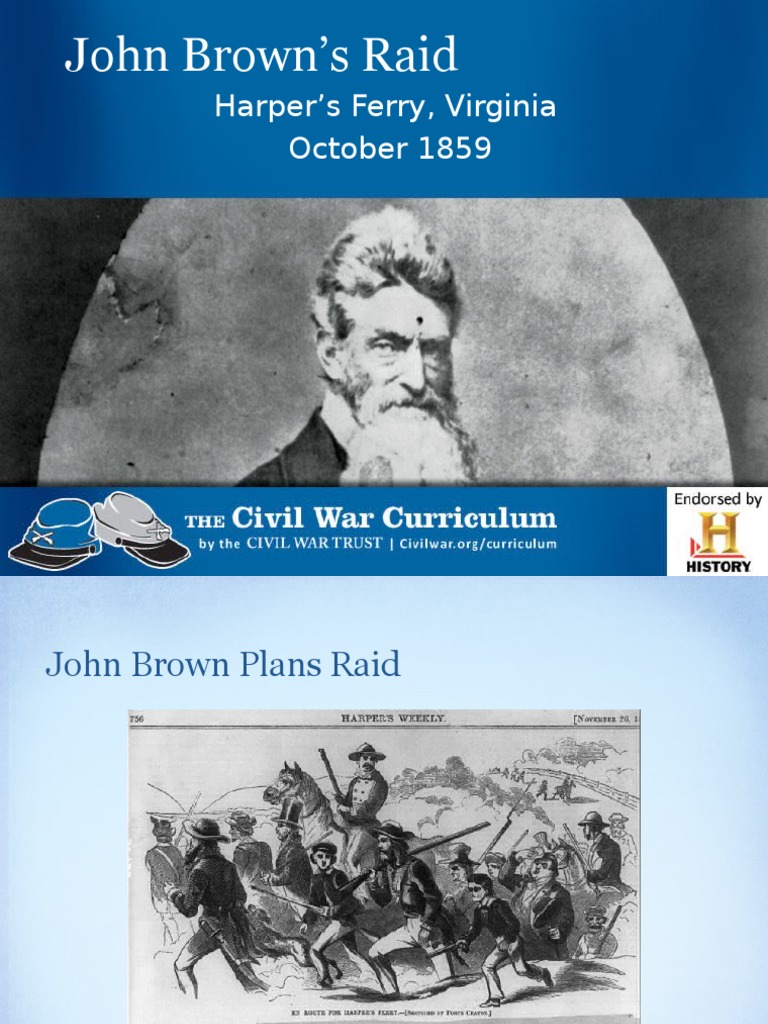 John Brown's 1859 Harper's Ferry Raid | PDF