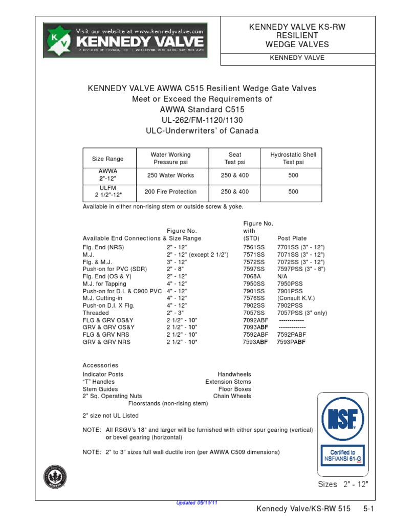 Gate Valve - Post Indicator | PDF | Screw | Valve