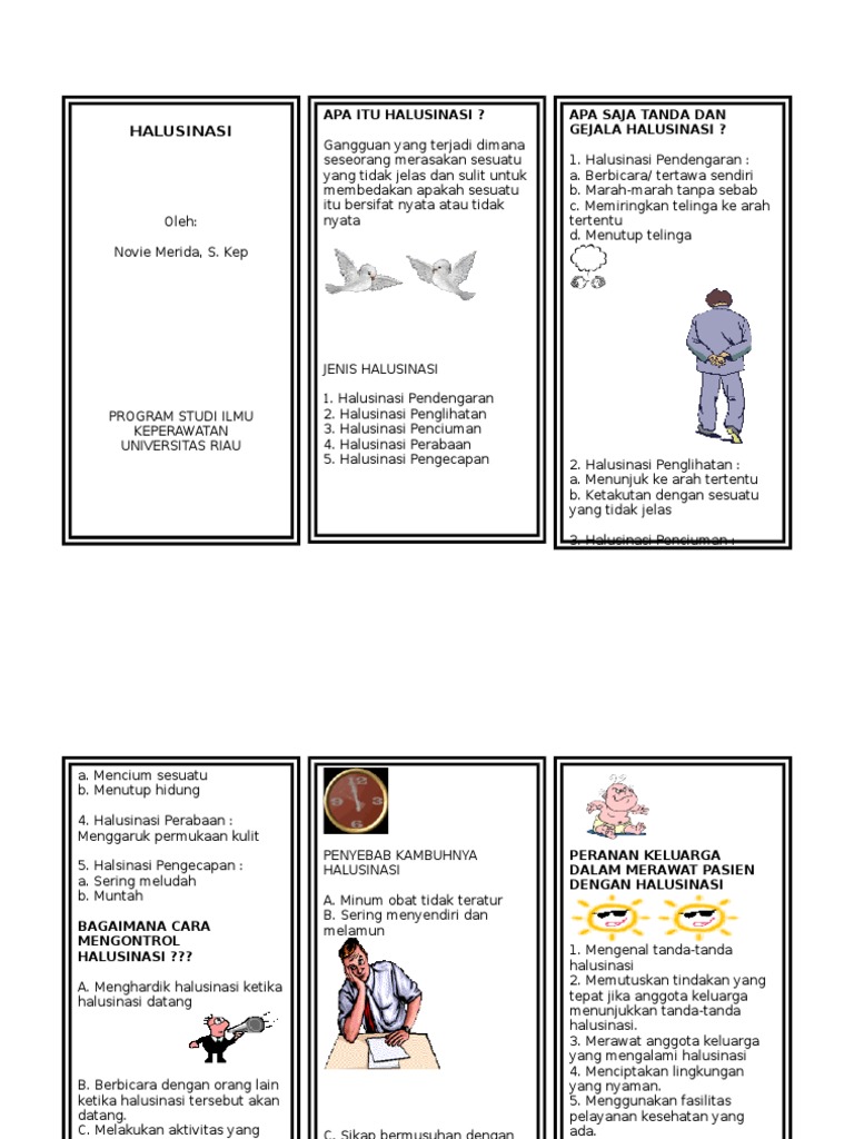 Leaflet Halusinasi | PDF