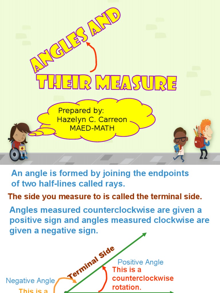 Angles and Their Measure | PDF | Angle | Circle
