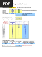 Precast Concrete Manhole Bouyancy Calculator | PDF | Precast Concrete ...