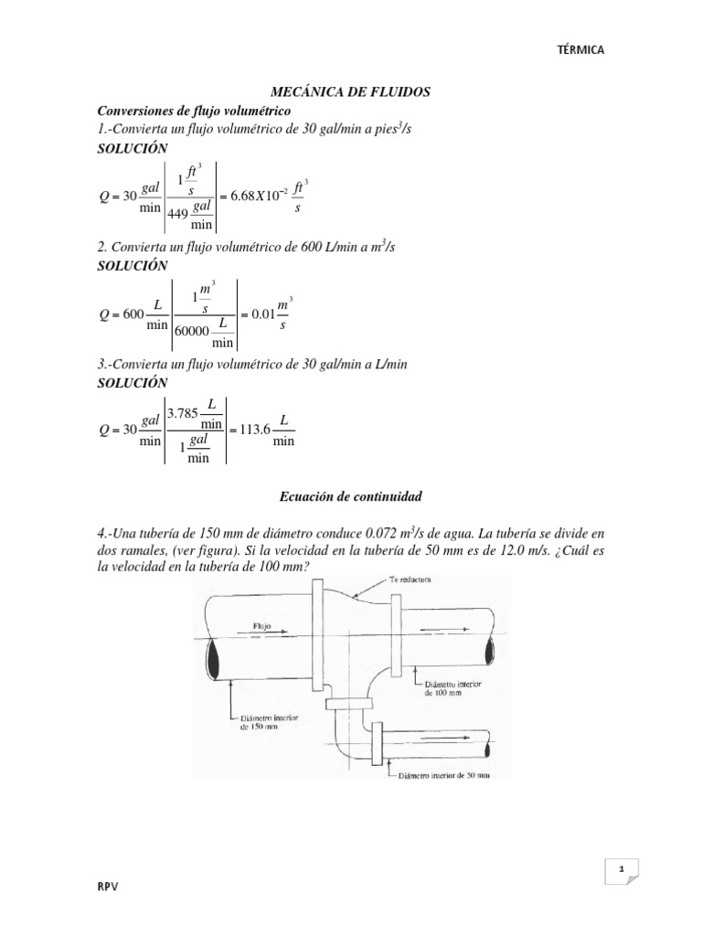 Mecanica de Fluidos | PDF | Bomba | Tecnologías de gas