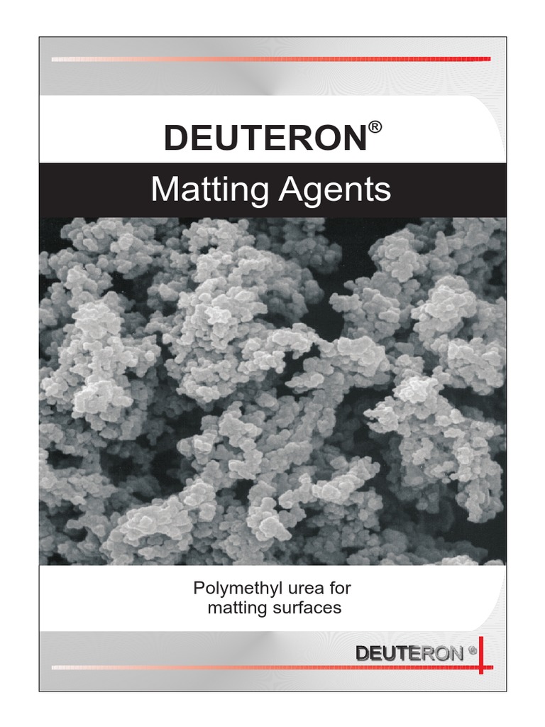 Brochure Matting Agents E | PDF | Paint | Friction