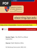 PRSA Code of Ethics Overview | PDF | Public Relations | Profession