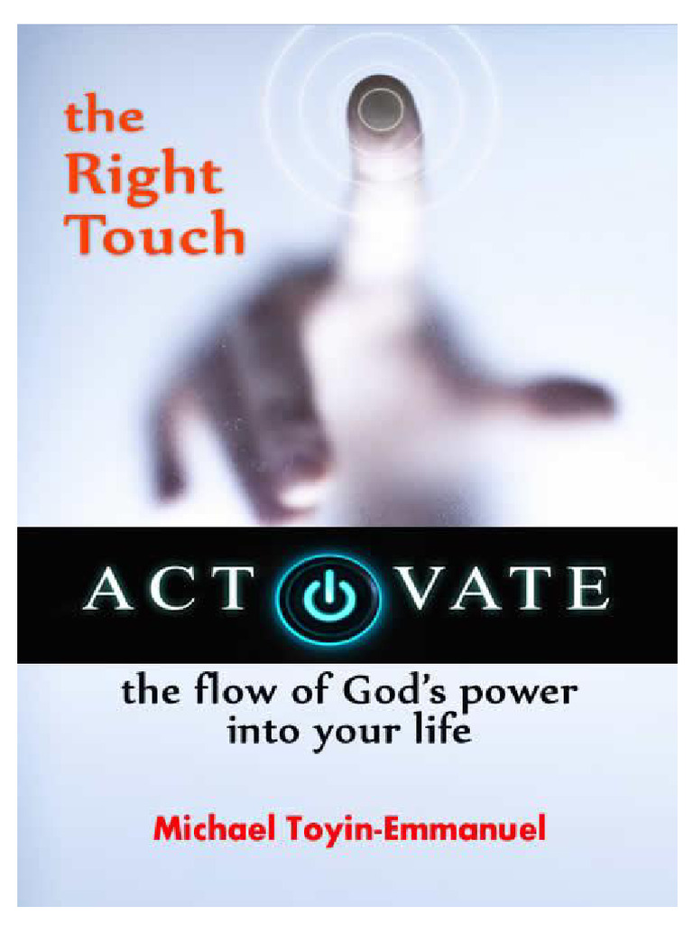 The Right Touch | PDF | Confession (Religion) | Jesus