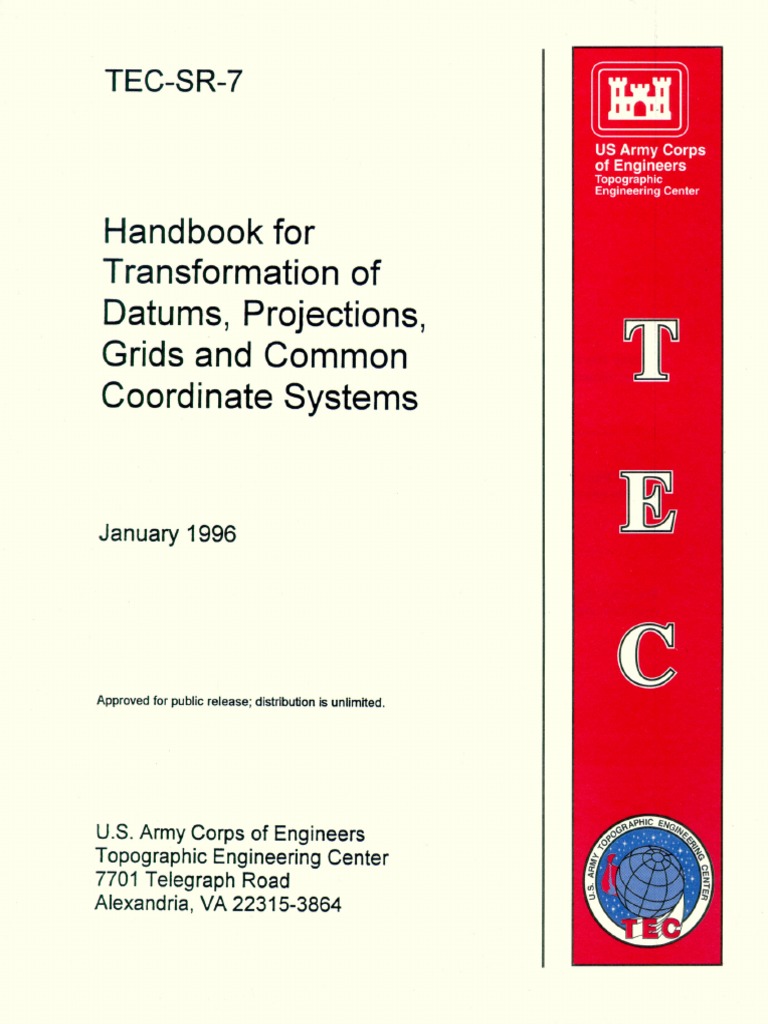 Handbook Transformasi Datum PDF | PDF | Geodesy | Latitude