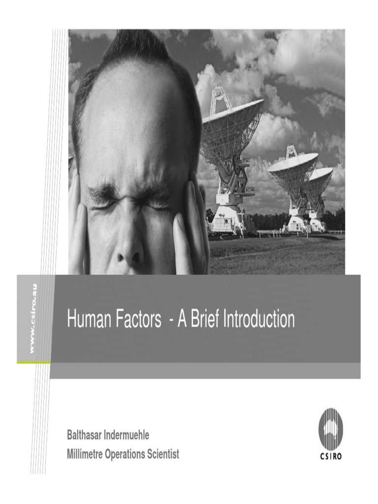 An Introduction To Humanfactors | PDF | Situation Awareness | Human ...