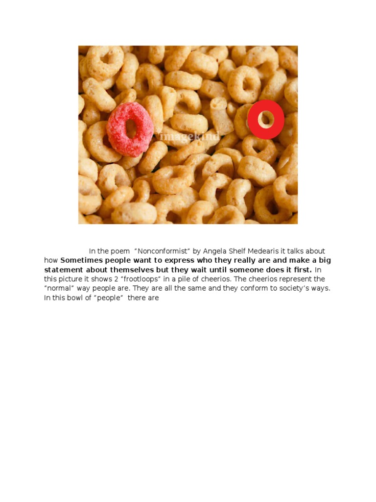 Nonconformist Poem Analysis | PDF