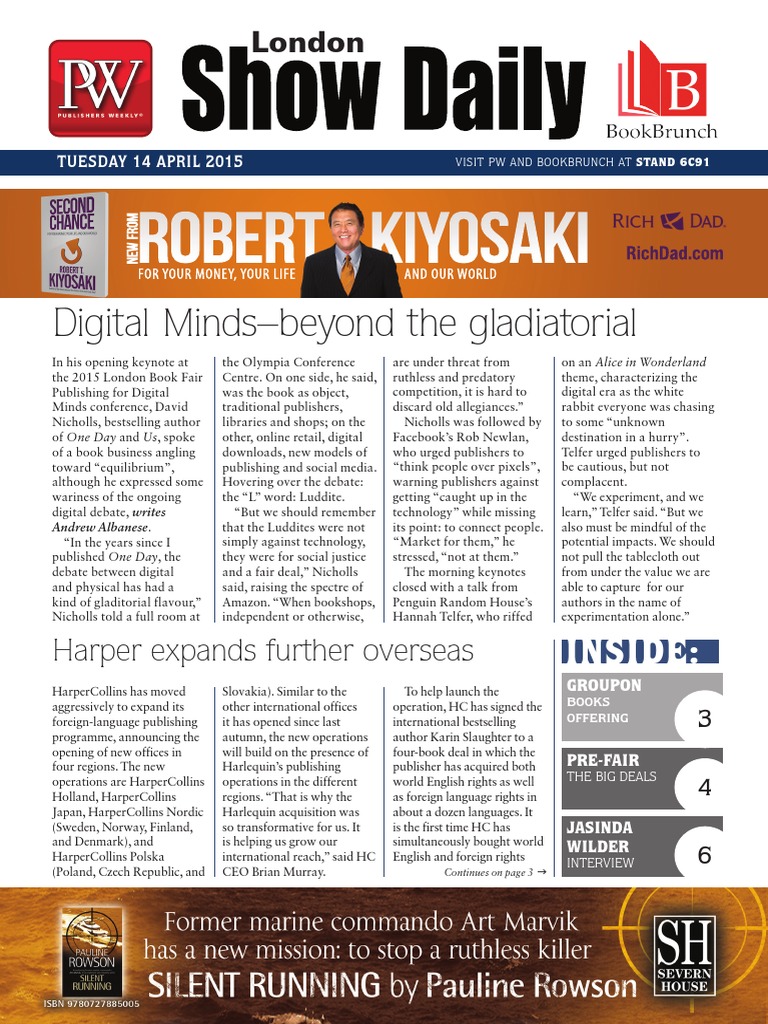 London Show Daily, Day 1, April 14 | PDF | Open Access | Publishing