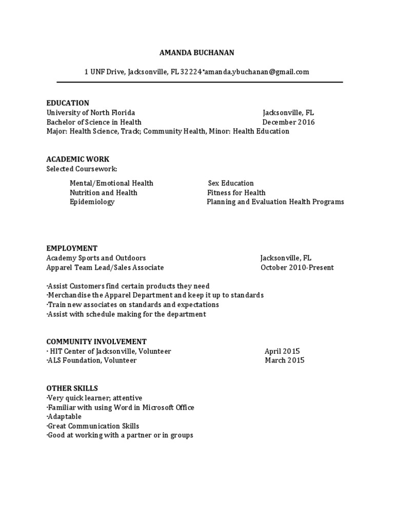 Current Resume | PDF | Career & Growth | Self-Improvement