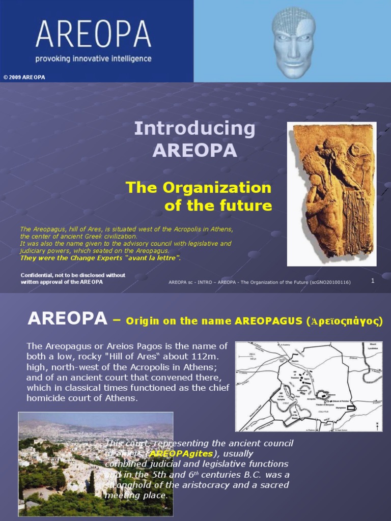 AREOPA Intro - The Organization of The Future | PDF | Economies | Business