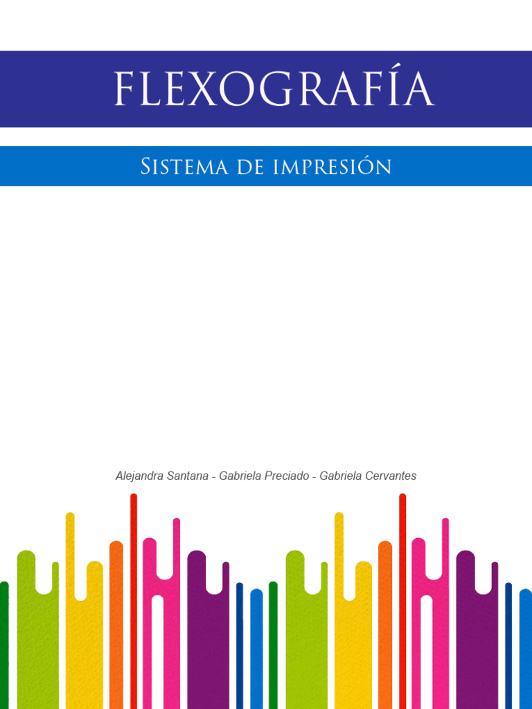 Flexografia Exposicion | PDF | Impresión | Diseño gráfico