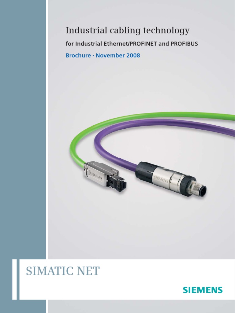 Cable Siemens | PDF | Optical Fiber | Electrical Connector