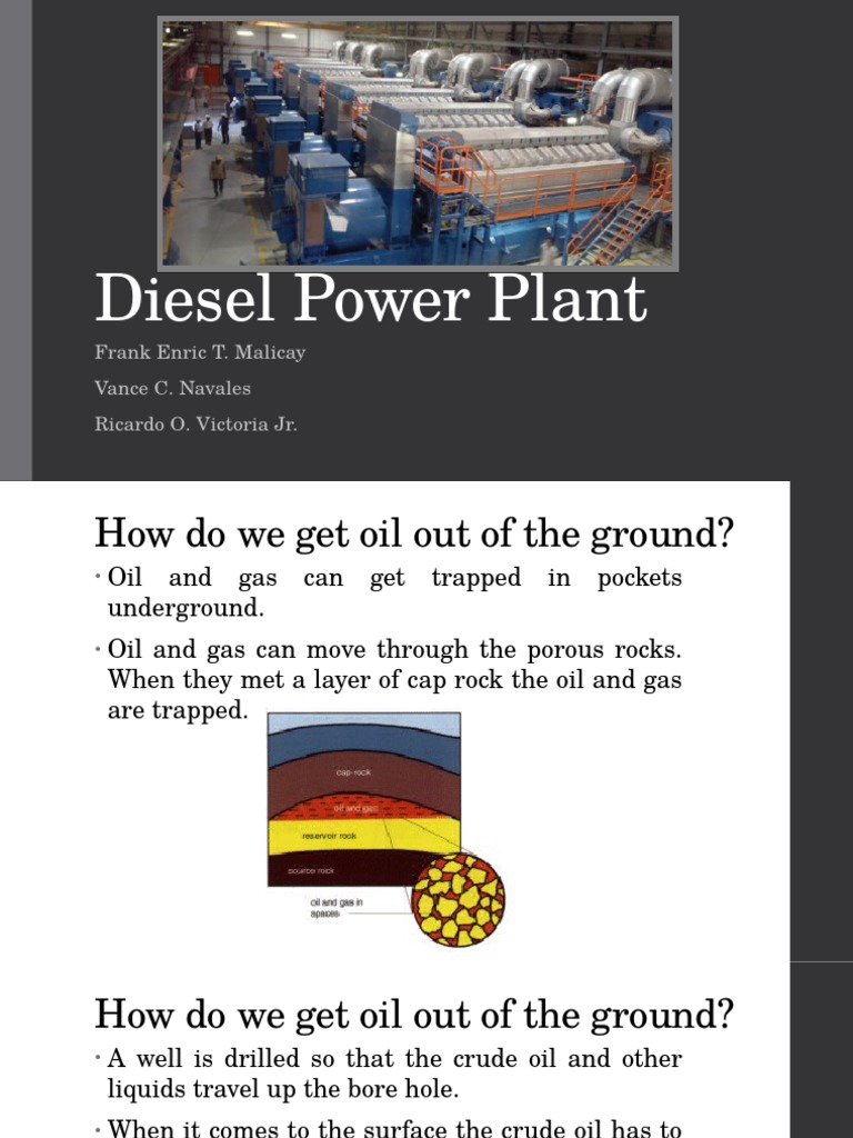 Diesel Engine Power Plant | PDF | Internal Combustion Engine | Diesel ...