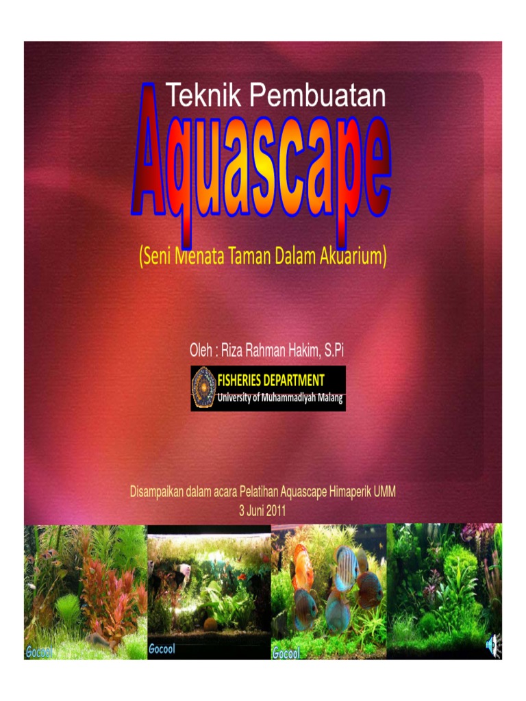 Pelatihan Aquascape | PDF