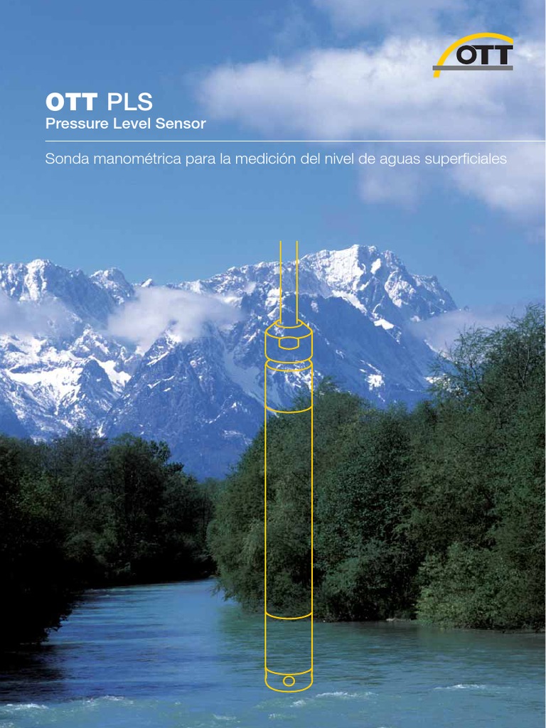 OTT PLS (Sensor de Nivel Por Presion) | PDF | Presión | Agua