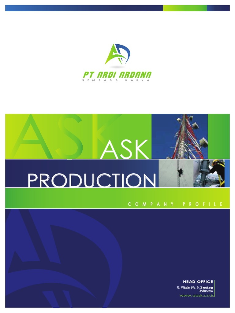 Draft Company Profile ASK | PDF | Goal | Leadership