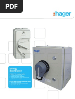 Legrand Isolator Switches Catalogue | PDF | Switch | Electric Power