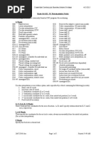 CNC Lathe Setup Sheet | PDF