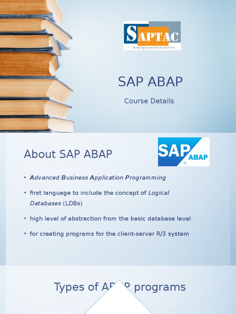 Sap Abap | PDF | Career & Growth