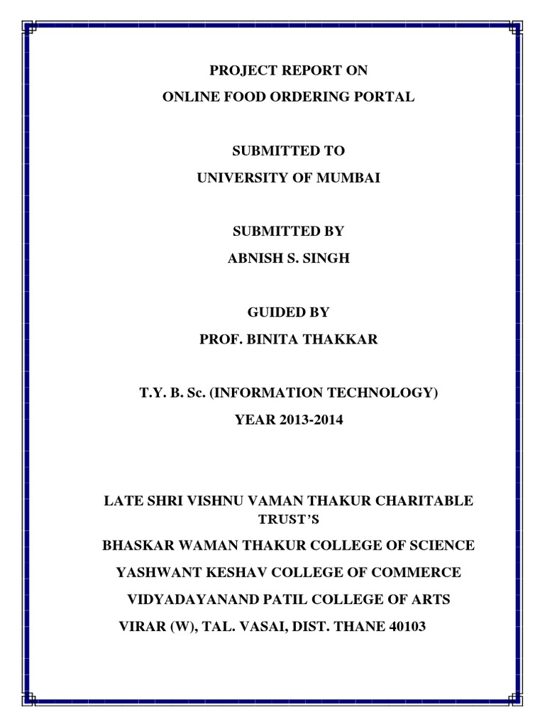 Final Black Book | PDF | Feasibility Study | Active Server Pages