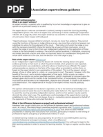 Expert Witness Report Template Guide | PDF | Expert Witness | Opinion