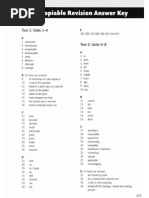 Destination A1. Answer Keys | PDF