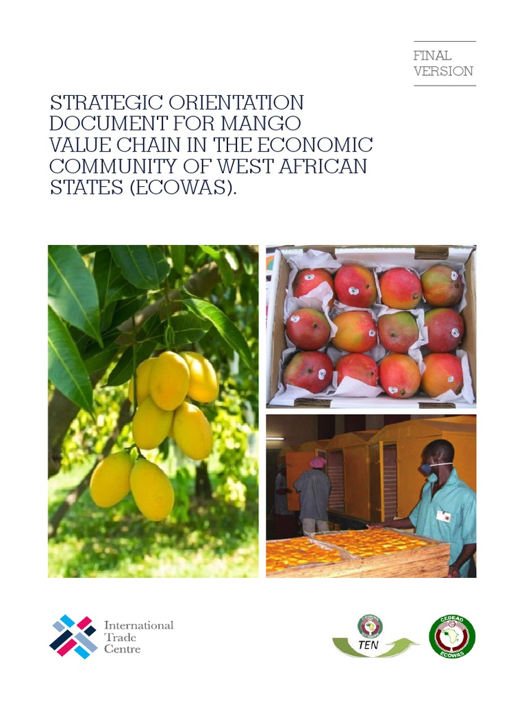 STRATEGIC ORIENTATION DOCUMENT FOR MANGO VALUE CHAIN | Strategic ...