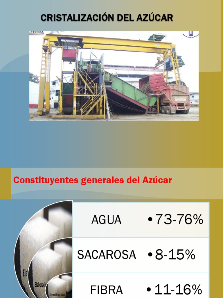 Cristalizacion Del Azucar Final | PDF | Cristalización | Solubilidad