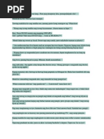 Exam Hugot Lines | PDF