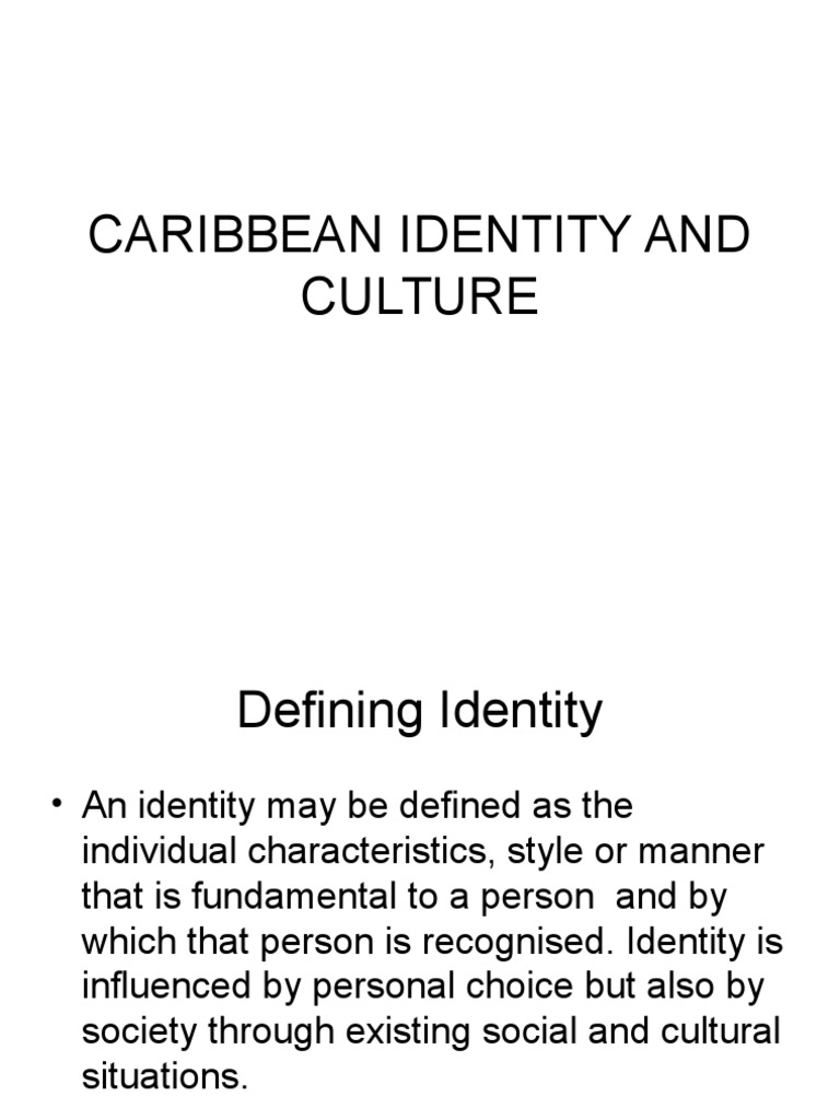 Understanding Caribbean Identity | PDF | Ethnic Groups | Caribbean