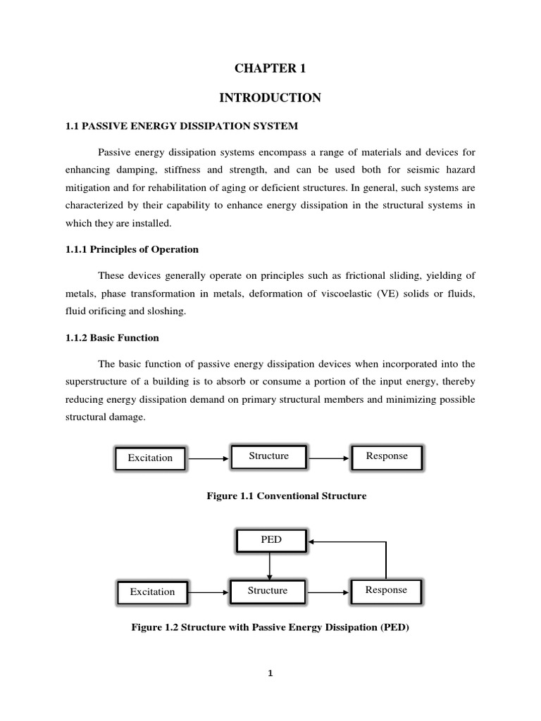 Passive Energy Dissipation Devices | PDF | Viscoelasticity | Friction