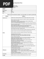 Teletalk Bornomala SIM Registration Form | PDF | Dhaka | World Politics