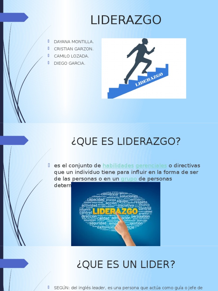 LIDERAZGO | PDF | Liderazgo | Motivación