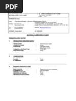 Distilled Water Safety Data Sheet | PDF | Water | Waste