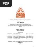 Proposal PKM GFT | PDF