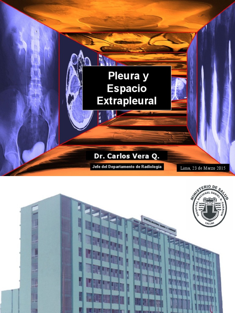 Clase Pleura y Espacio Extrapleural | PDF | Pulmón | Tórax (anatomía ...