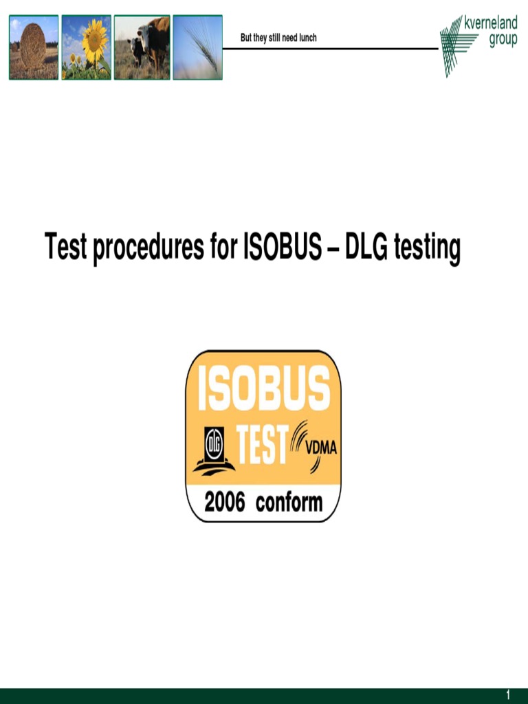 ISOBUS Testing Procedures Guide | PDF | Electrical Connector | Power Supply