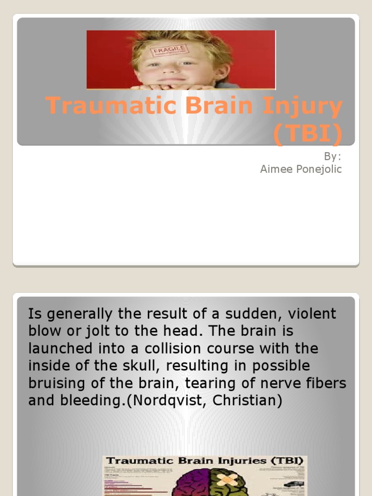 Understanding Traumatic Brain Injury (TBI) | PDF | Traumatic Brain ...