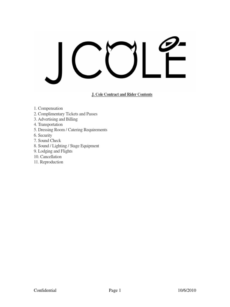 J.cole Performance Rider 10-06-10 | PDF | Drink | Salad