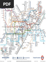Great Northern Route Map | PDF | Rail Transport | Public Transport