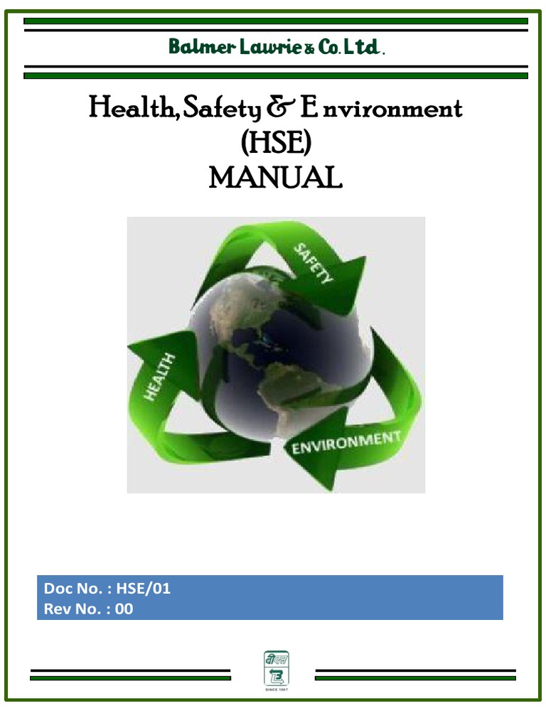 HSEMANUAL | PDF | Risk | Occupational Safety And Health