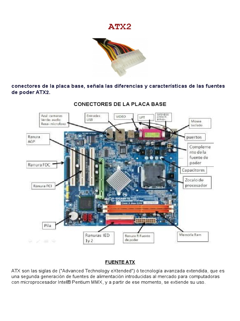 ATX2 | PDF | Electricidad | Ingenieria Eléctrica