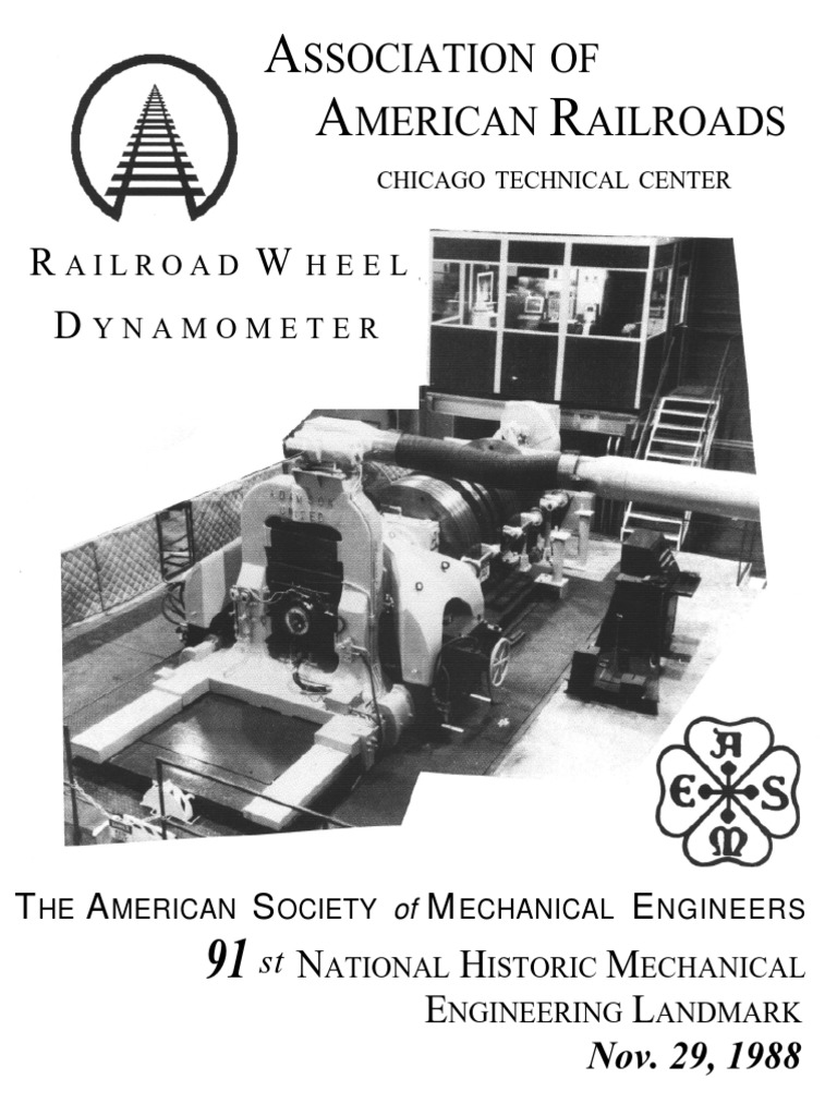 Railroad Wheel Dynamometer Landmark | PDF | Steam Locomotive | Rail ...